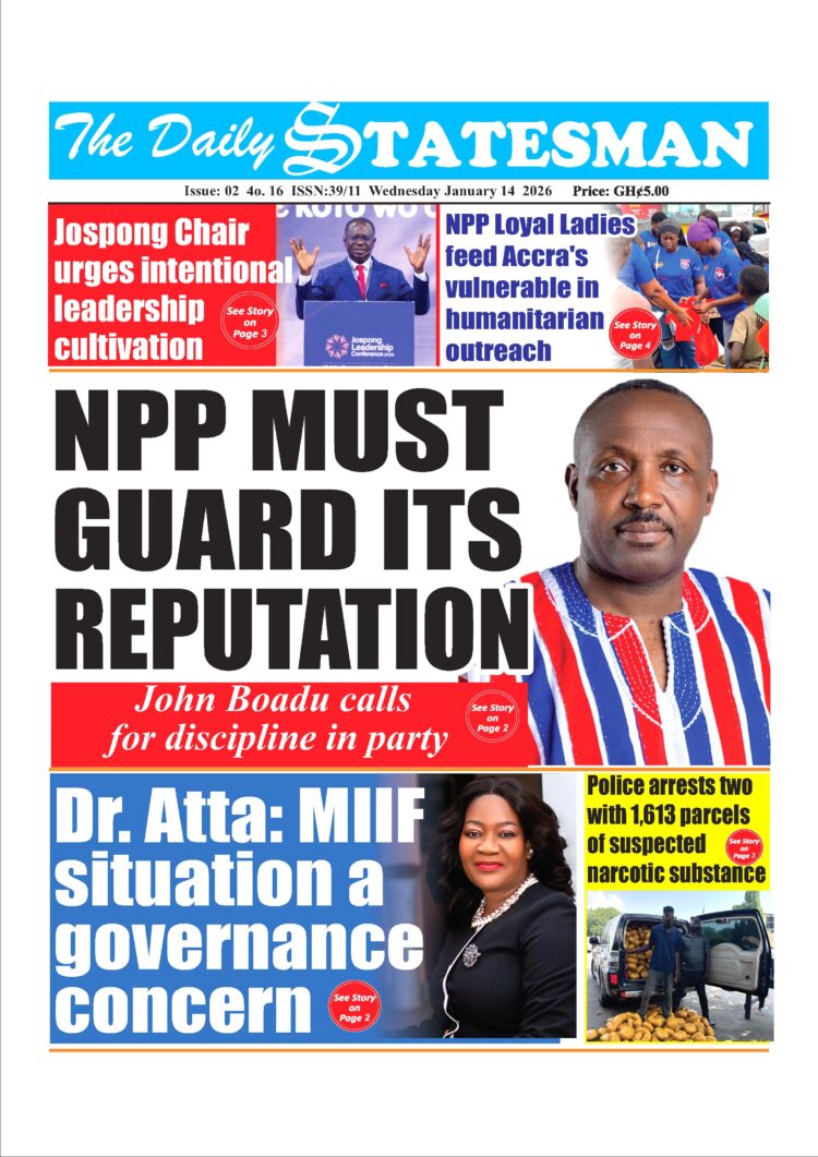 Newspaper Frontpages – Wednesday, 14th January, 2026 | The Custodian ...