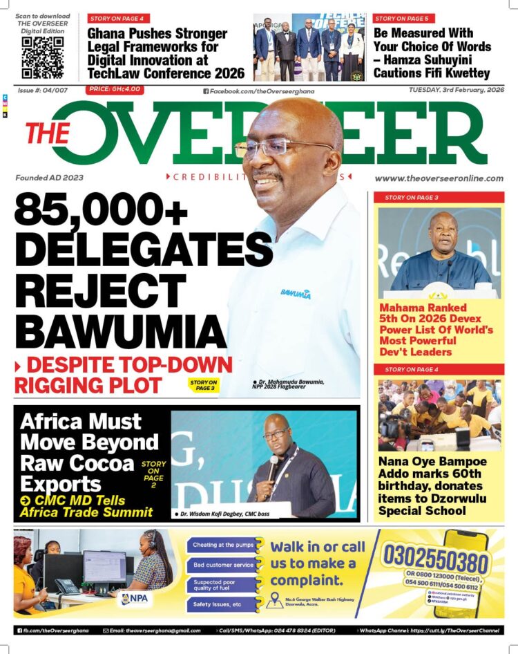 Newspaper Frontpages – Tuesday, 3rd February, 2026 | The Custodian ...