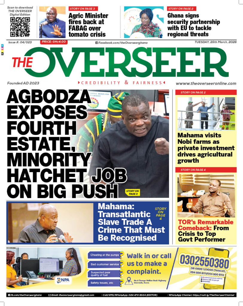 Newspaper Frontpages – Wednesday, 25th March, 2026 | The Custodian ...