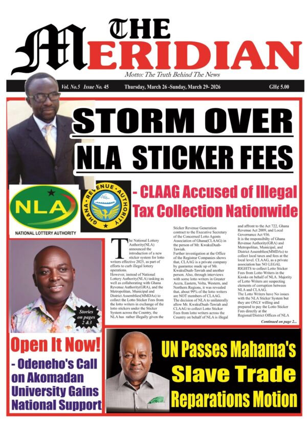 Newspaper Frontpages – Thursday, 26th March, 2026 | The Custodian ...